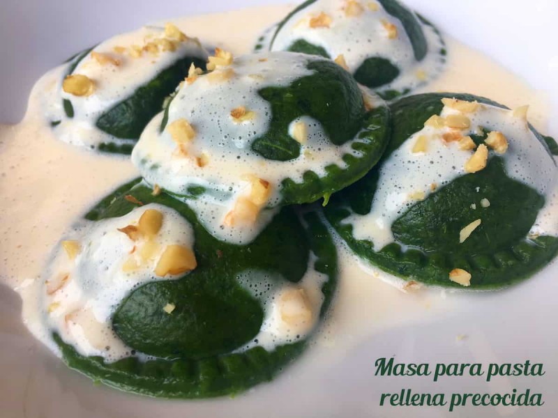 Masa para pasta rellena con masa precocida | RecetasArgentinas.net